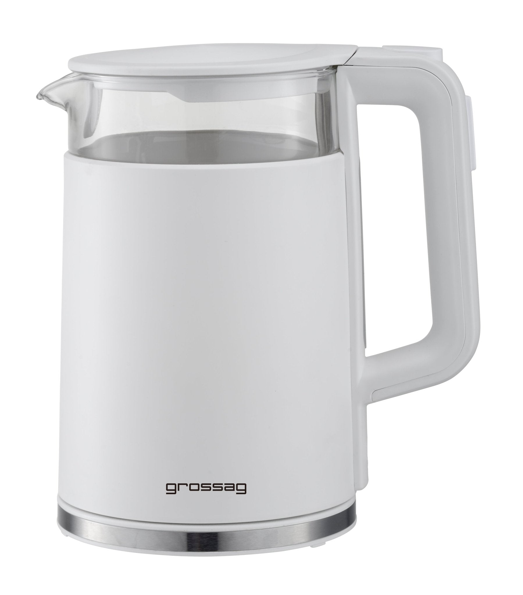 grossag Wasserkocher 1,7L - mit Glastopf & 5 Temperatureinstellung ...